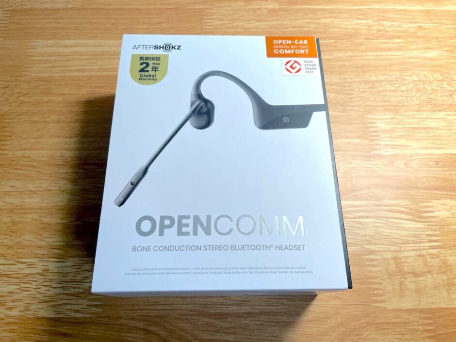 Shokz OpenComm 2をレビュー！Zoom会議からボイチャまで、クリアな通話を実現する骨伝導イヤホン | エコーズガジェット